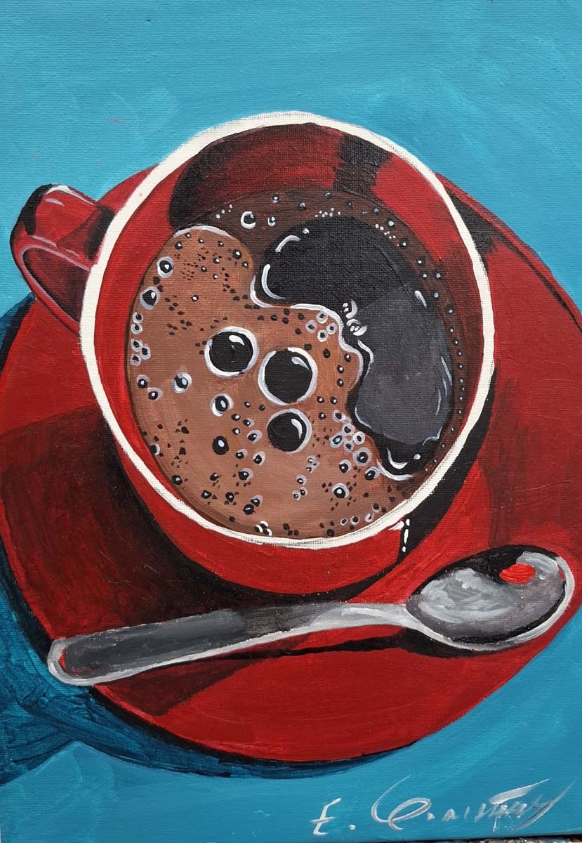 Πίνακας Ζωγραφικής "Καφές" - ART 4U - ΣΧΟΛΗ ΖΩΓΡΑΦΙΚΗΣ ΣΚΙΤΣΟ ΚΑΙ ...